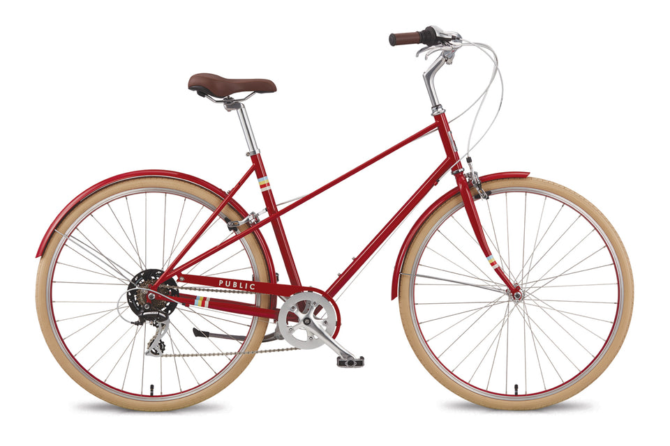 Shop PUBLIC M7 Mixte Frame Bike at Public Bikes